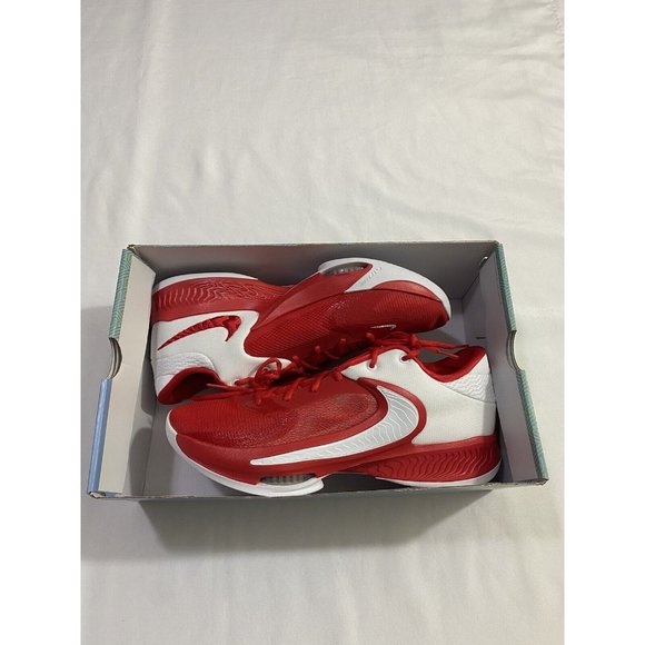 Nike | Shoes | New Mens Size 5 Red White Nike Zoom Freak 4 Tb Promo ...